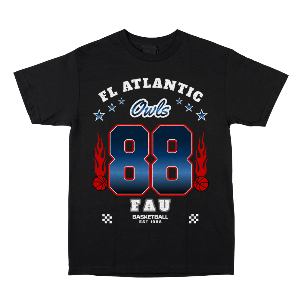 FAU Basketball Year Est. T-shirt – TheLinkU NIL Shop